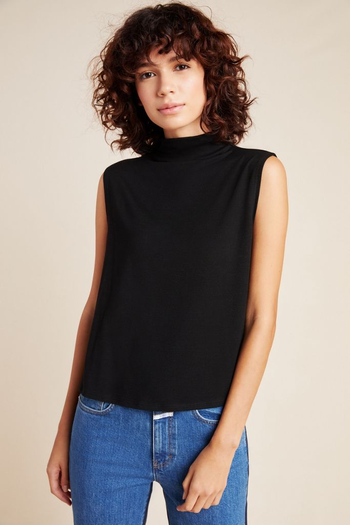 Bethel Mock Neck Tank | Anthropologie