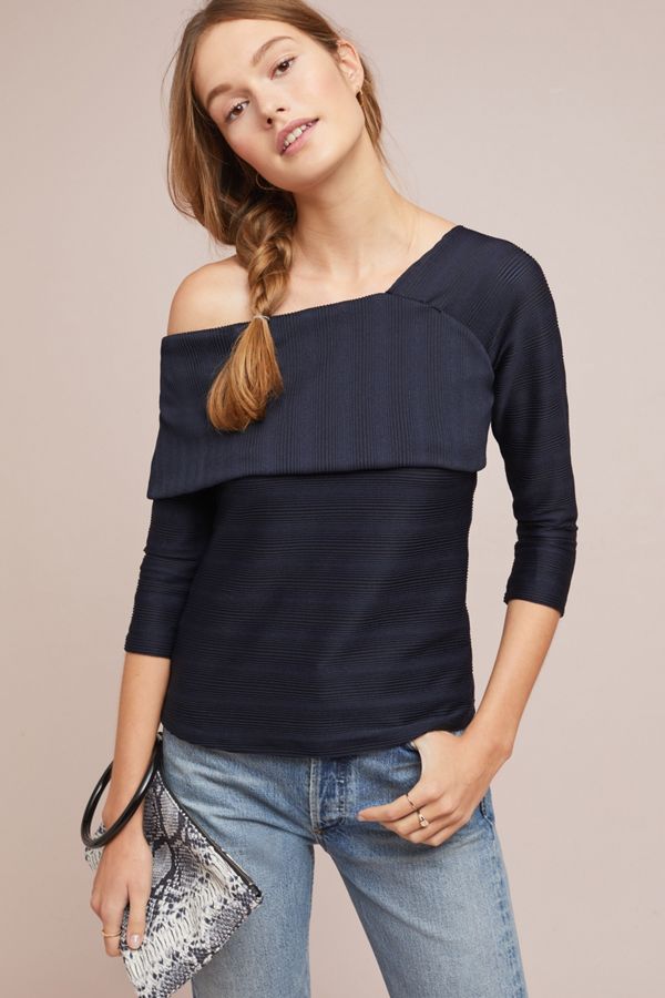 Shuler One-Shoulder Top | Anthropologie