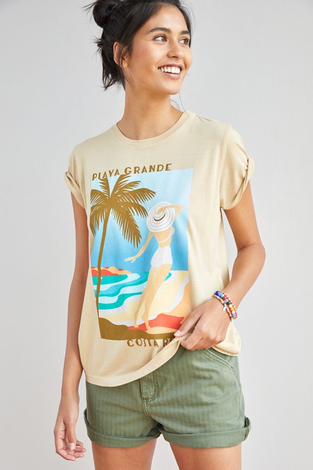 Playa Grande Graphic Tee | Anthropologie