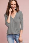 Ribbed Wrap Top | Anthropologie