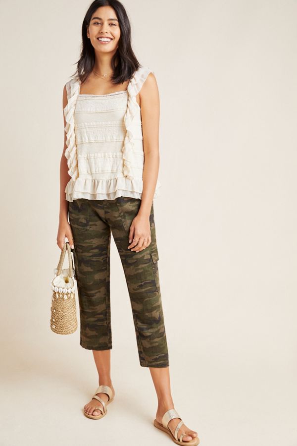 Tyler Ruffled Tank | Anthropologie