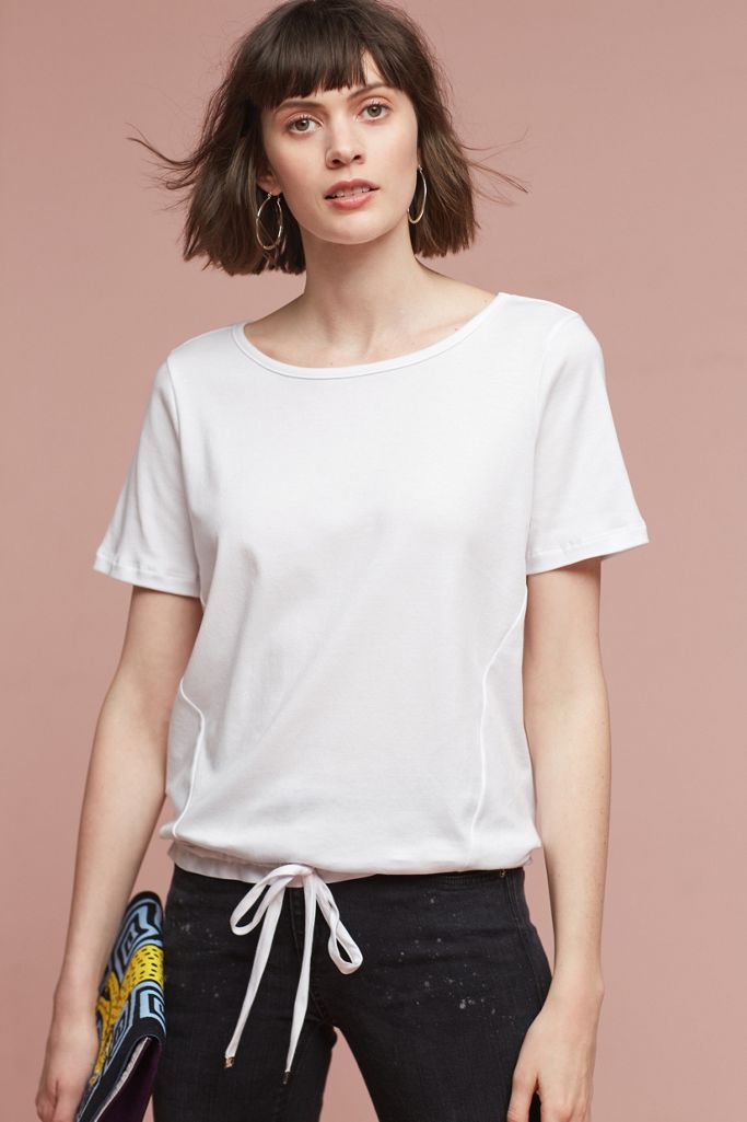 Drawstring Hem Top | Anthropologie