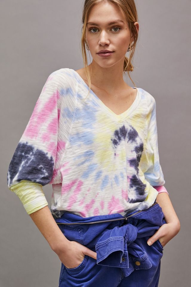 Danielle Tie-Dye Top | Anthropologie