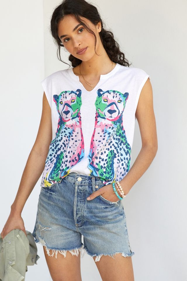 Leopard Graphic Tee | Anthropologie