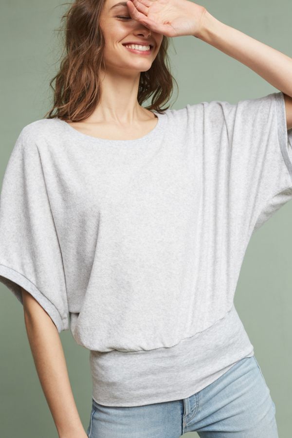 Beasley Banded Pullover | Anthropologie