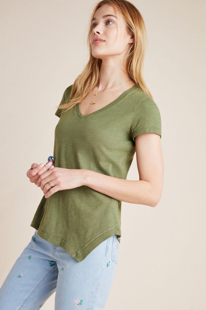 Asymmetrical Tee | Anthropologie