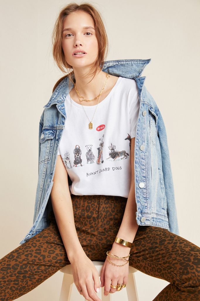Avant Guard Dogs Graphic Tee | Anthropologie