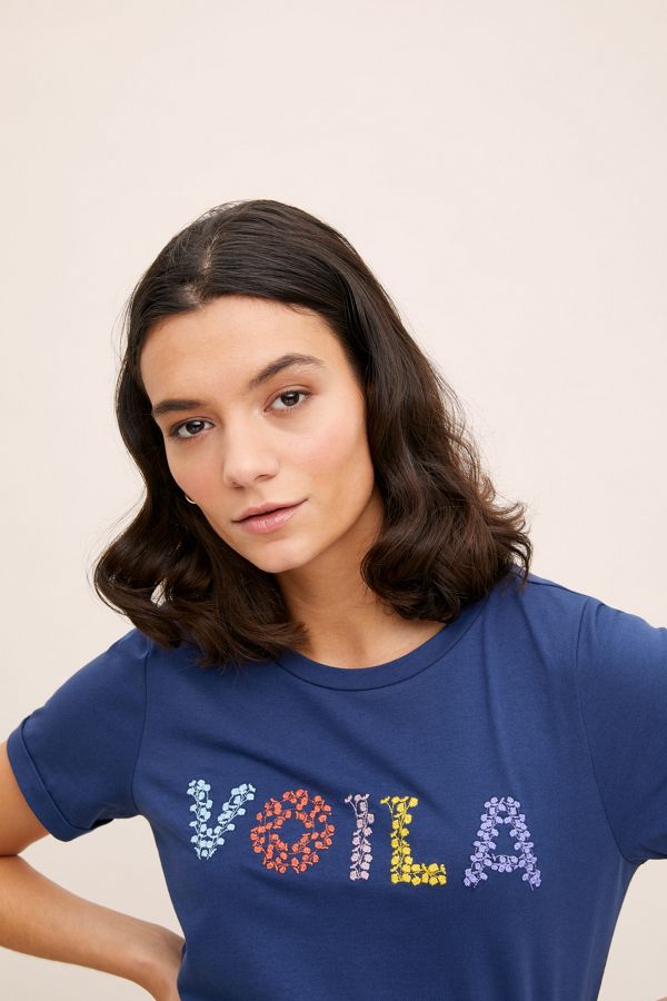 Viola Logo Tee | Anthropologie UK