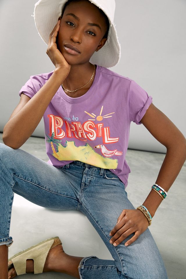 Farm Rio Come To Brasil Graphic Tee | Anthropologie