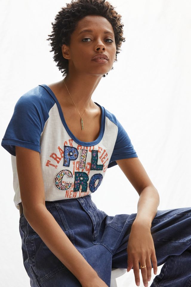 Pilcro Varsity Tee | Anthropologie