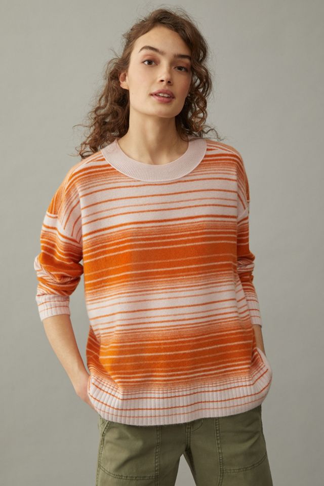 Pilcro Angie Seamed Cashmere Sweater | Anthropologie