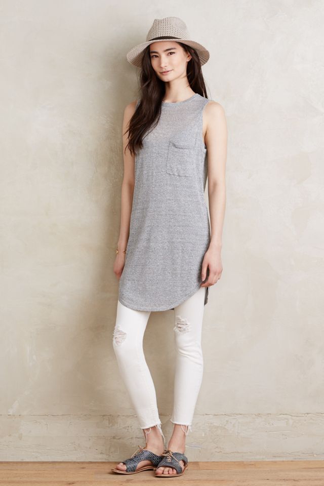Linen Tunic Tank | Anthropologie