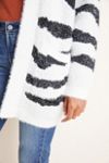 Zebra Eyelash Cardigan | Anthropologie