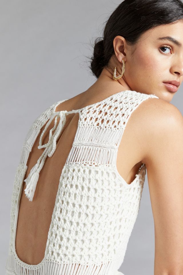 Crochet Tunic Top | Anthropologie