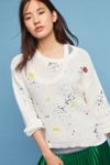 Paint Splatter Sweater | Anthropologie