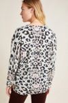 Kelso Leopard Cashmere Sweater | Anthropologie