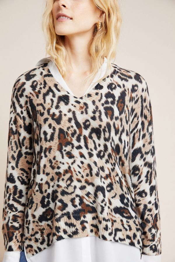 Leopard Layered Top | Anthropologie