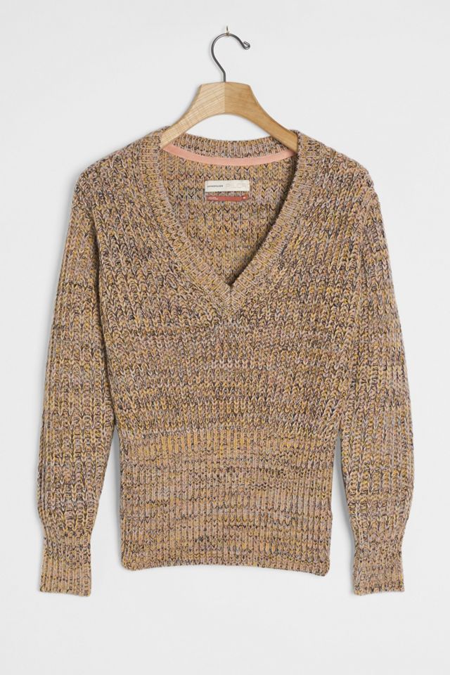 Pilcro Marika V-Neck Sweater | Anthropologie