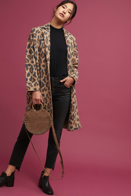 Cheetah Jacquard Jacket | Anthropologie
