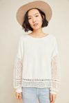 Hillary Crocheted Sweater | Anthropologie