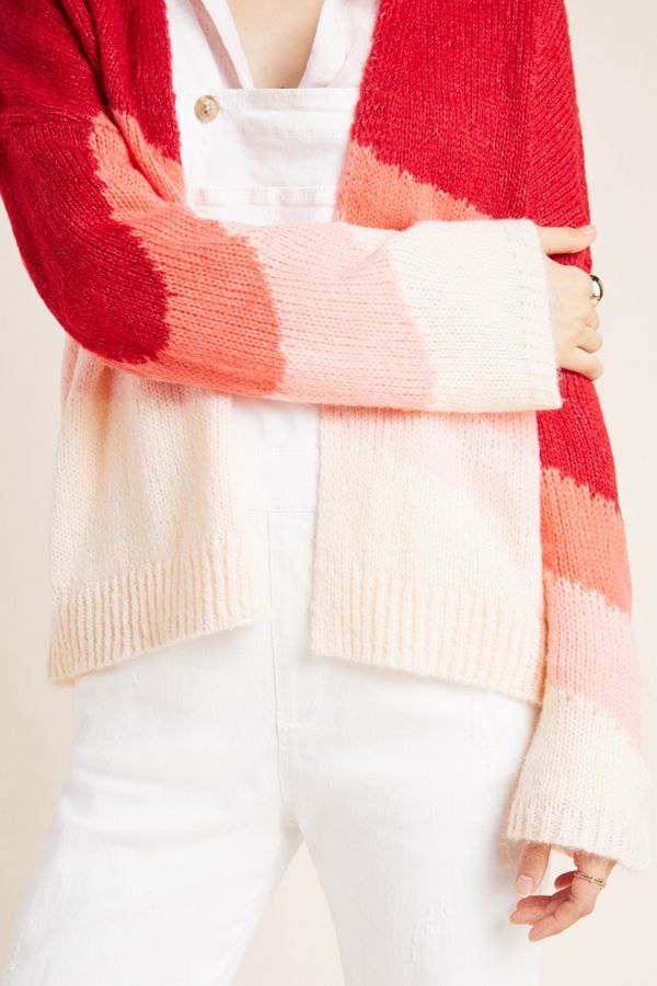 Mimi Colorblocked Cardigan | Anthropologie