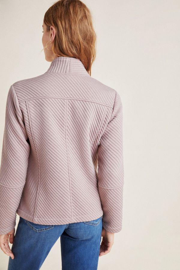 Marcella Ribbed Moto Jacket | Anthropologie