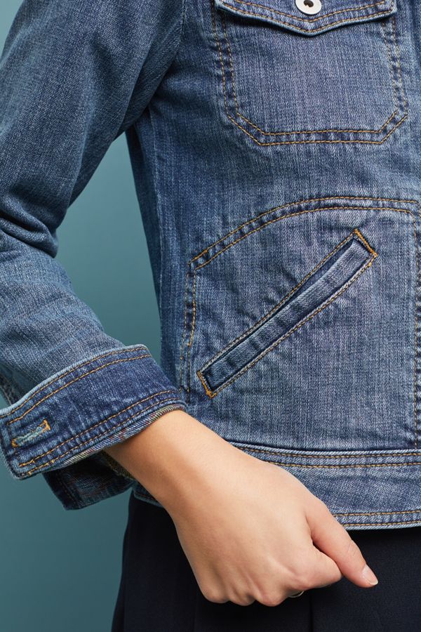 Pilcro Denim Trucker Jacket | Anthropologie