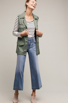 Gigi Military Vest | Anthropologie