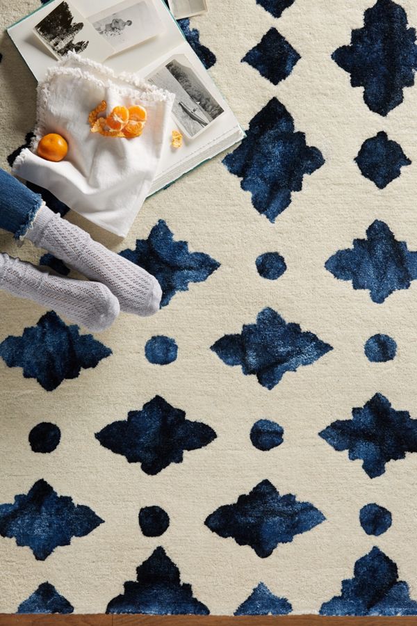 Moroccan Tile Rug | Anthropologie UK
