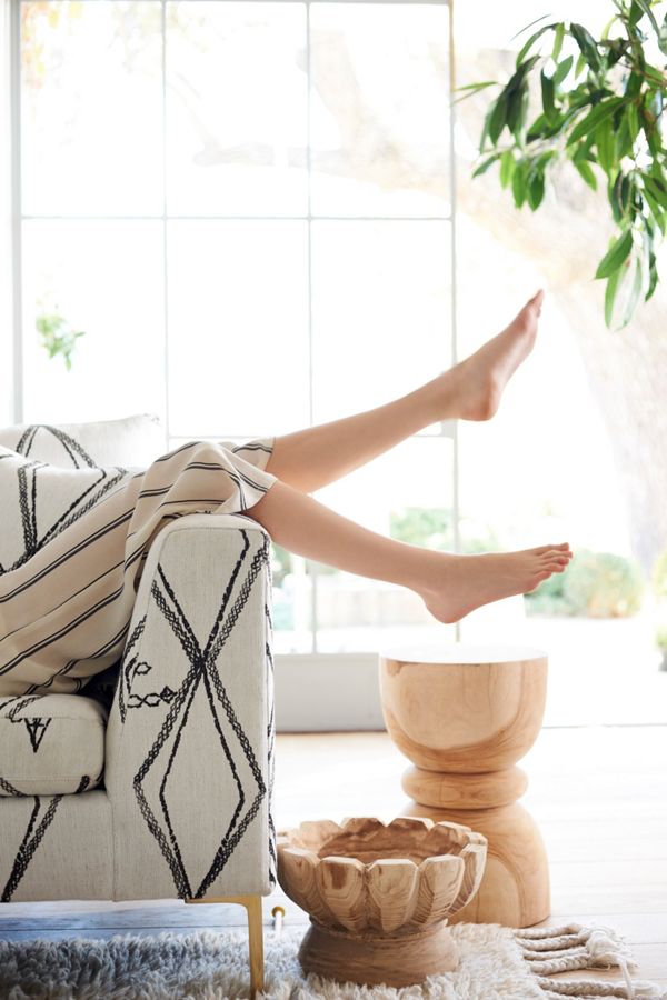 Berber-Woven Edlyn Left Corner Sofa | Anthropologie UK