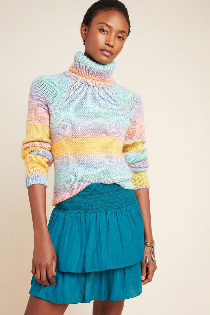 Dolan Left Coast Savannah Smocked Mini Skirt | Anthropologie