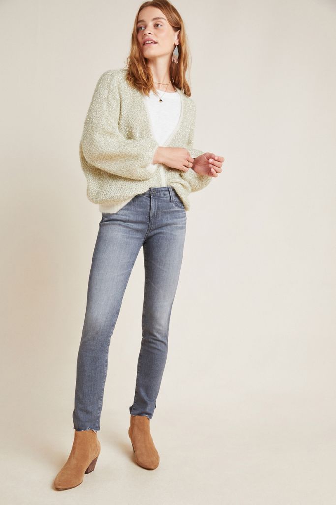 AG The Prima High-Rise Skinny Jeans | Anthropologie