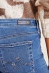 AG The Harper Mid-Rise Straight Cropped Jeans | Anthropologie