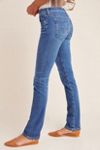 AG The Harper Mid-Rise Straight Cropped Jeans | Anthropologie
