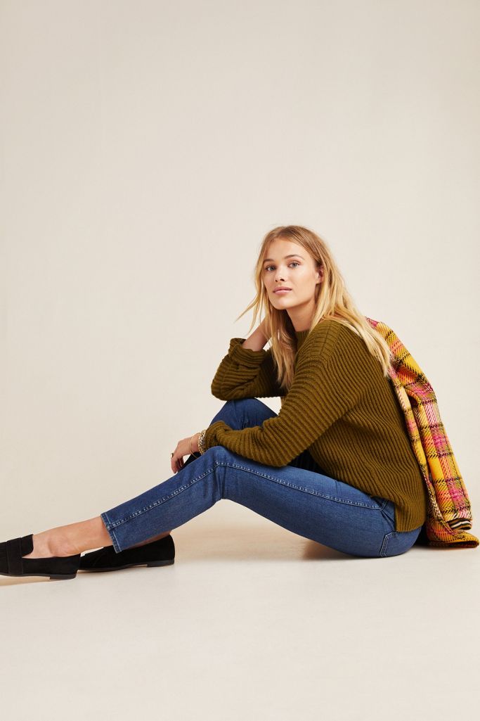 3x1 W3 Authentic High-Rise Straight Jeans | Anthropologie