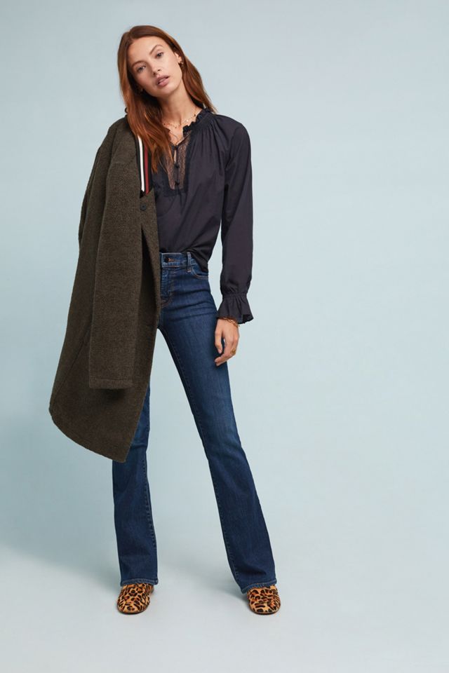 J Brand Sallie Mid-Rise Bootcut Jeans | Anthropologie