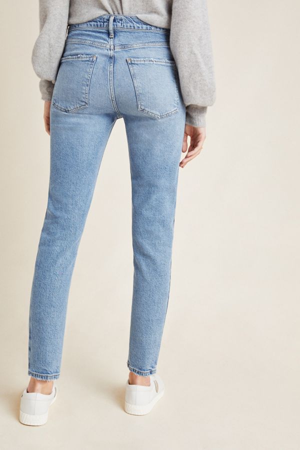 AGOLDE Toni Mid-Rise Slim Jeans | Anthropologie