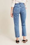 AGOLDE Riley Ultra High-Rise Cropped Straight Jeans | Anthropologie