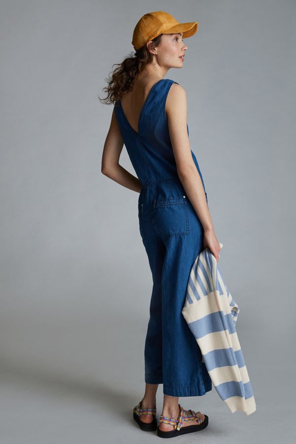 Maeve Classic Denim Overalls | Anthropologie UK