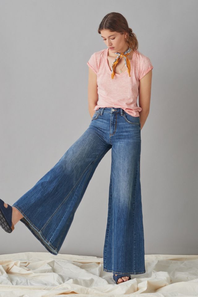 Pilcro Ultra High-Rise Wide-Leg Jeans | Anthropologie