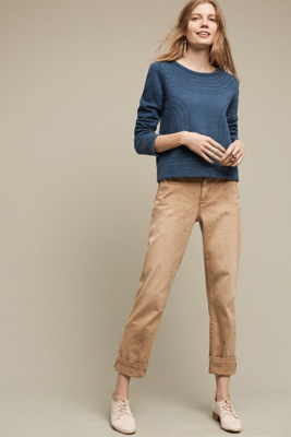 Pilcro Hyphen Glitter Painted Chinos | Anthropologie