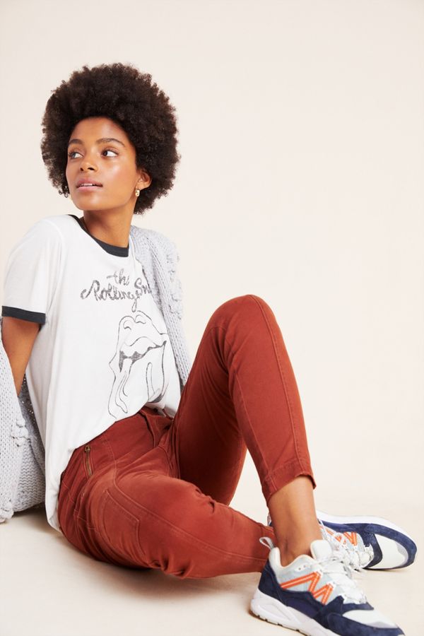 Jefferson High-Rise Slim Utility Pants | Anthropologie
