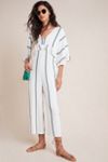 Nikki Striped Jumpsuit | Anthropologie