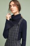 Cropped Plaid Overalls | Anthropologie