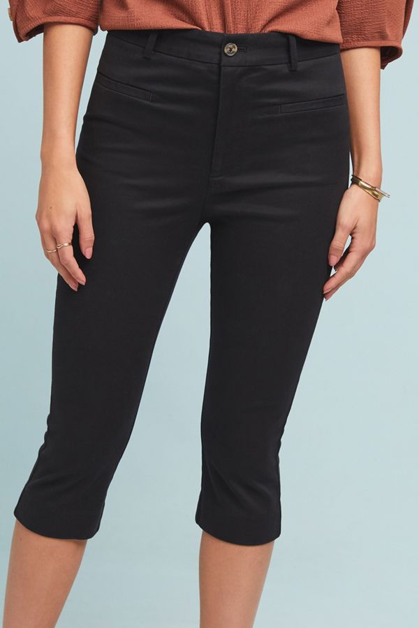 Skinny Pedal Pusher Pants | Anthropologie