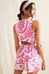 Pleated Cut-Out Romper | Anthropologie