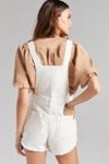 Pilcro Cut-Off Short Overalls | Anthropologie