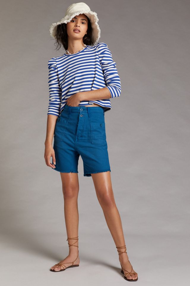 Pilcro Slouchy Surplus Shorts | Anthropologie