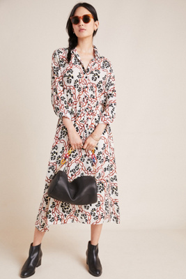 Corey Lynn Calter Henrietta Midi Shirtdress | Anthropologie