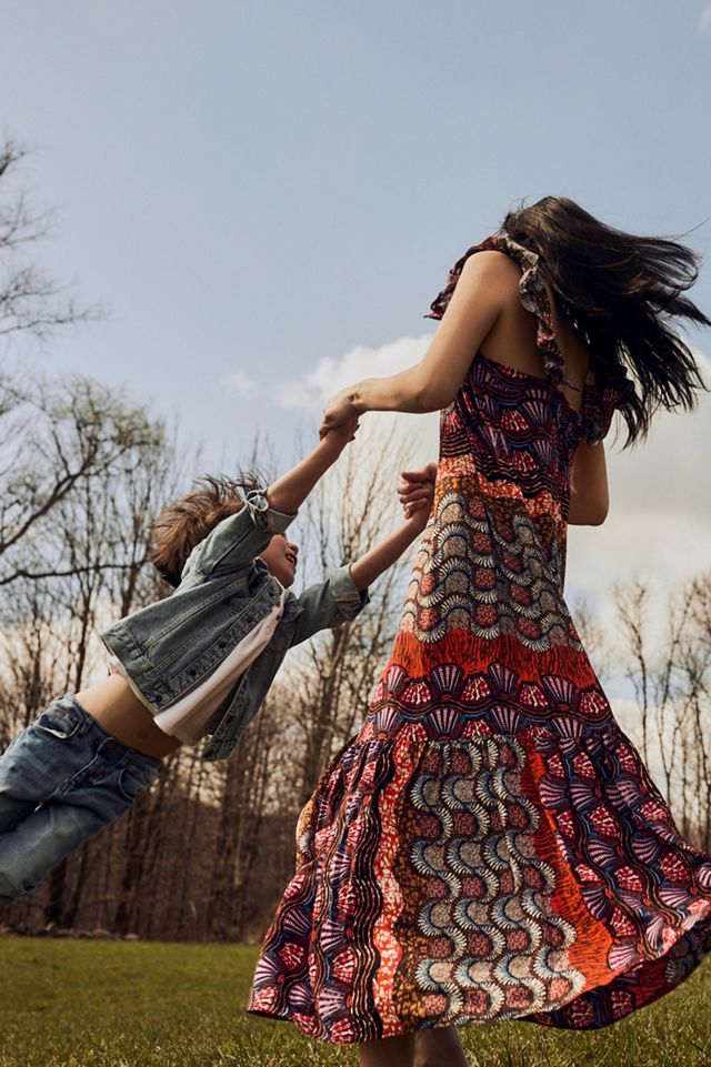 Corey Lynn Calter Doriane Midi Dress | Anthropologie